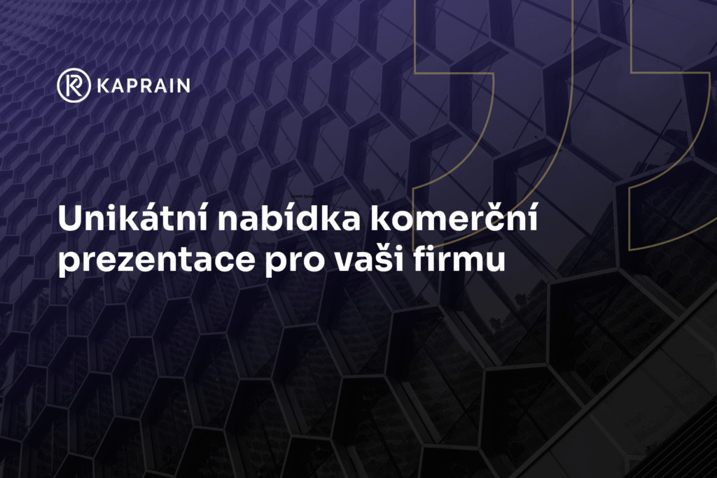 Kaprain - Nabídka komerční prezentace